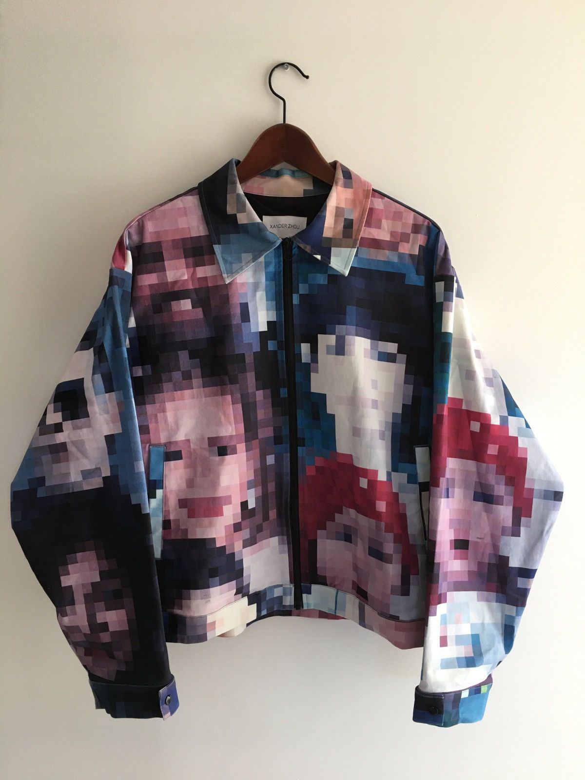 Xander Zhou Xander Zhou Pixelated Jacket | Grailed