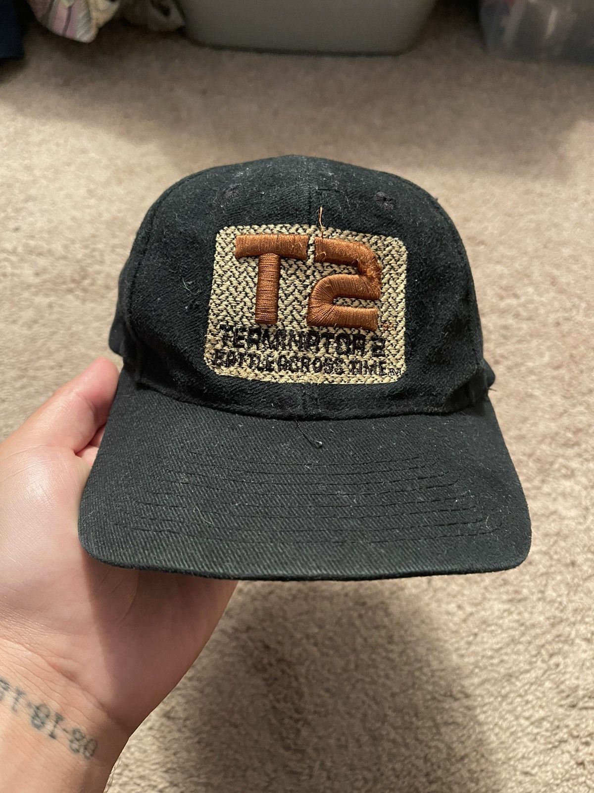Vintage Vintage Terminator 2 Battle Across Time Hat snapback 1997 | Grailed