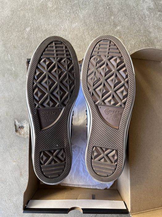 Chrome Hearts Chrome Hearts x Converse Chuck Taylor Leather Black High ...