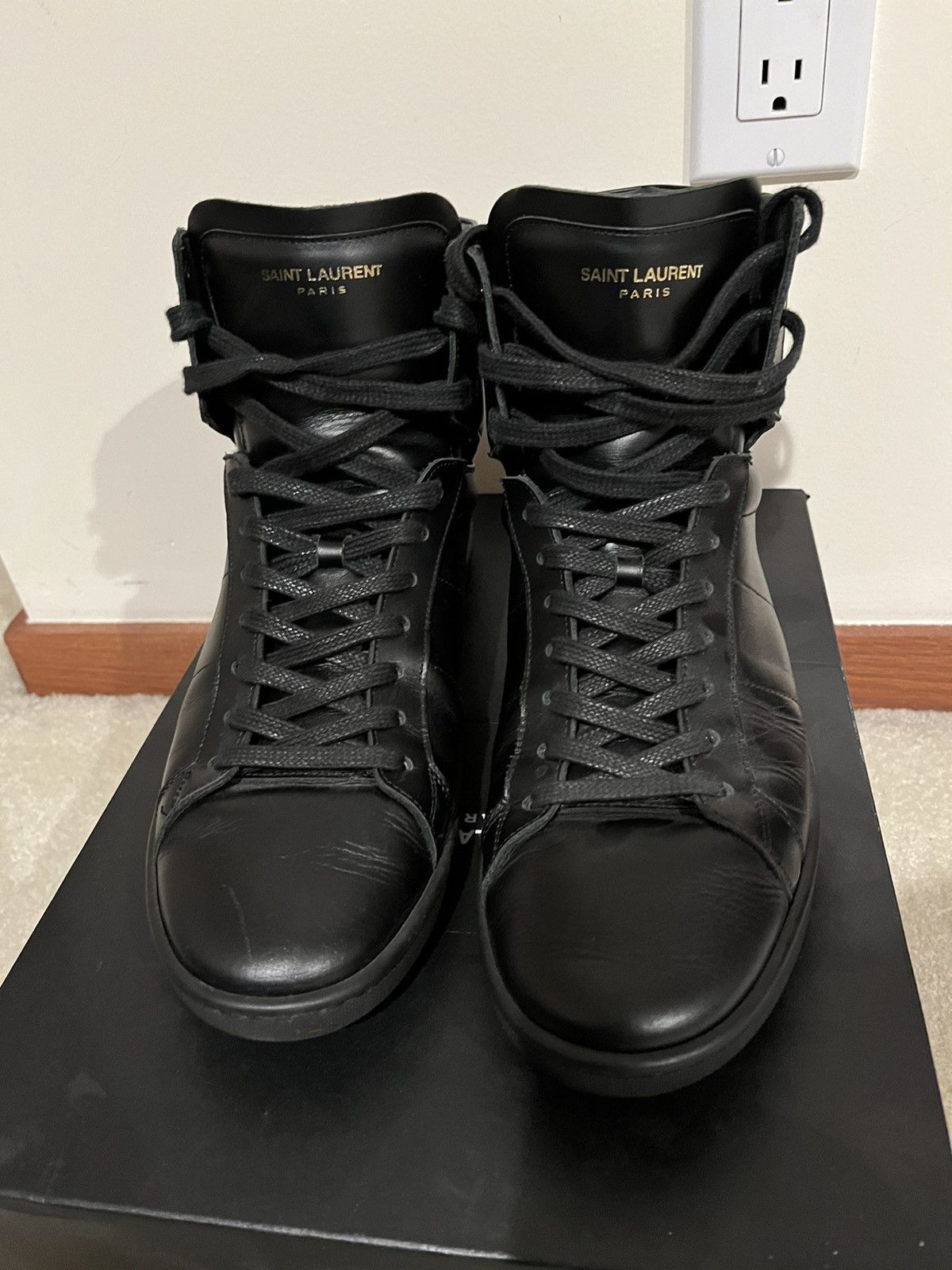 Saint Laurent Paris × Yves Saint Laurent Court Classic SL/10H sneakers ...
