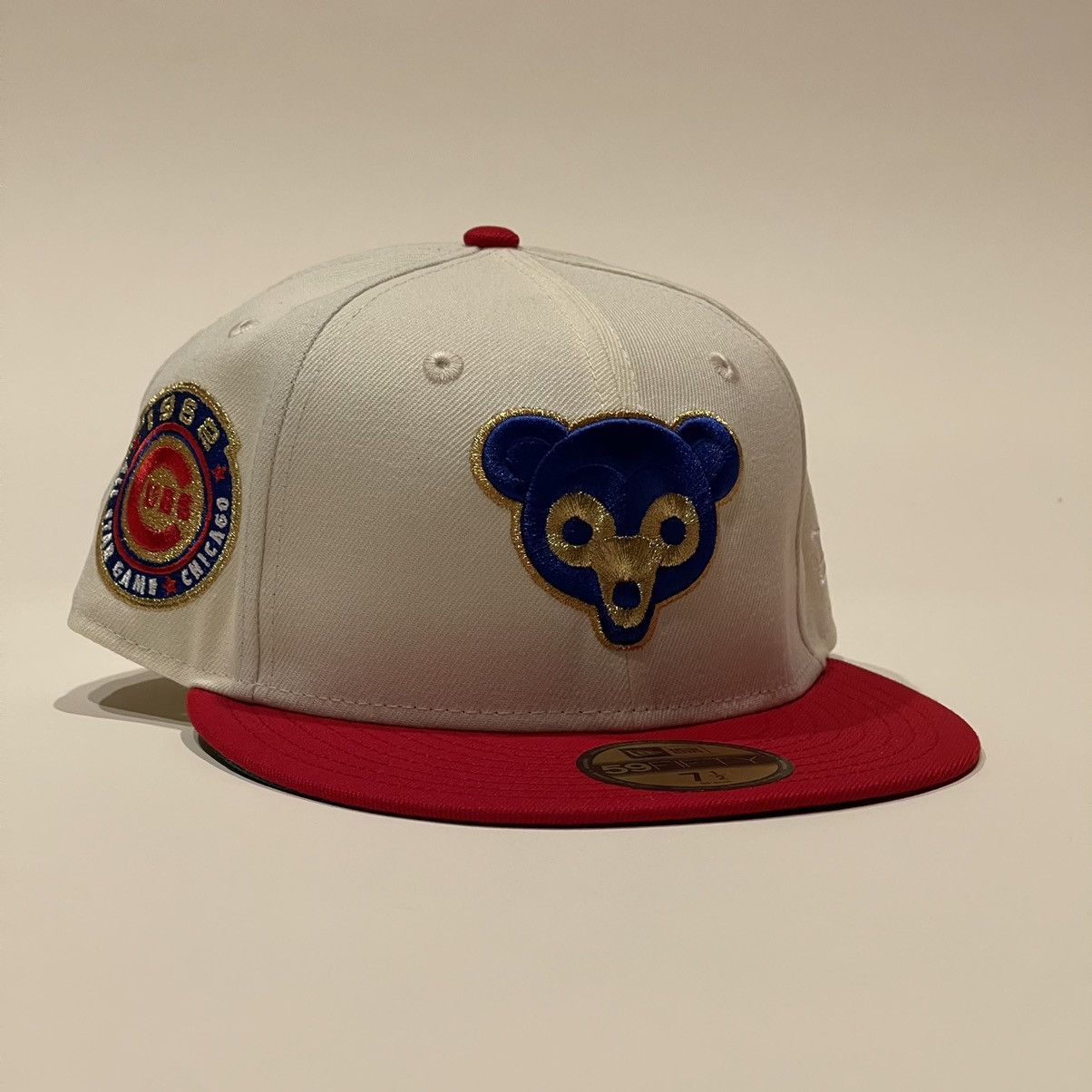 New Era Chicago Cubs Off White Two Tone 1962 ASG 59Fifty Fitted | Grailed