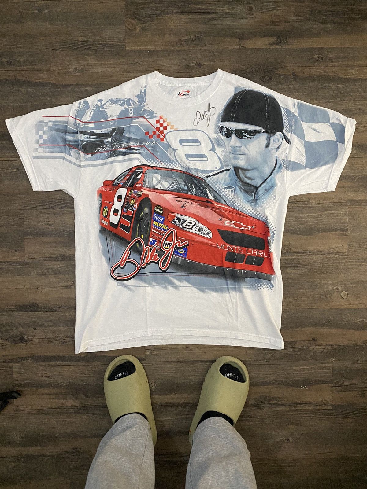 Streetwear Signed Dale Earnhardt Jr. Short Sleeve T-Shirt | Grailed