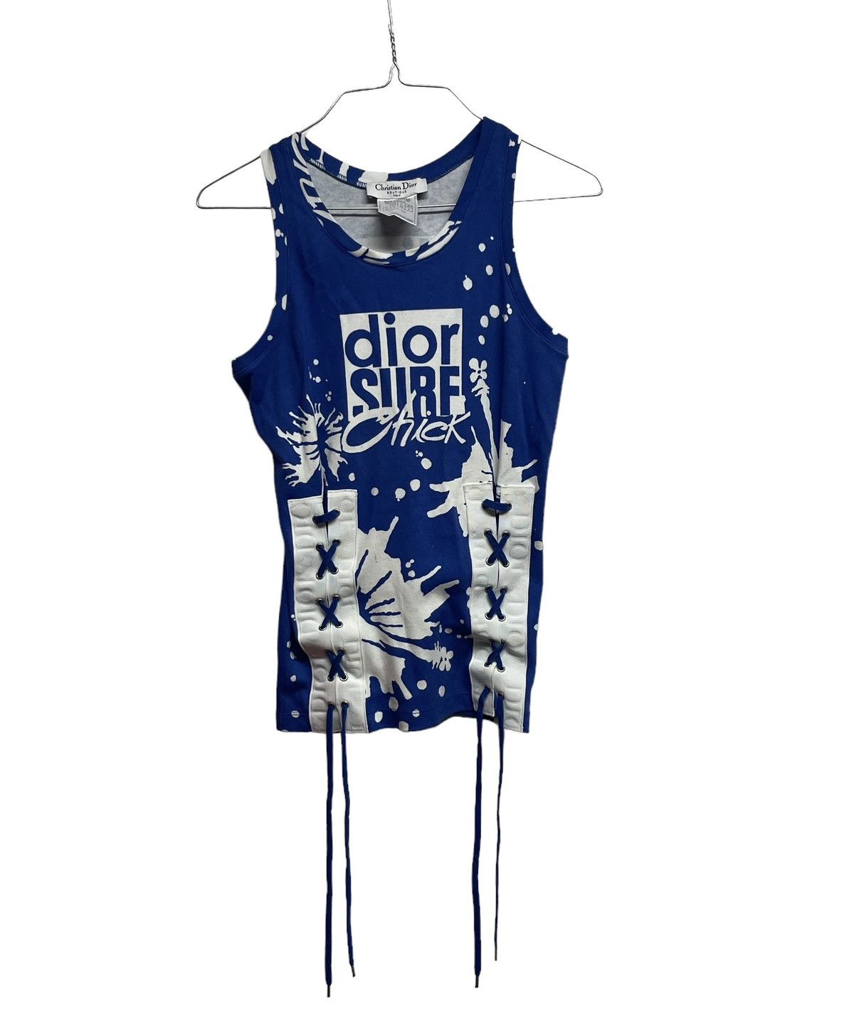Dior × John Galliano Dior surf chick vintage tank top | Grailed