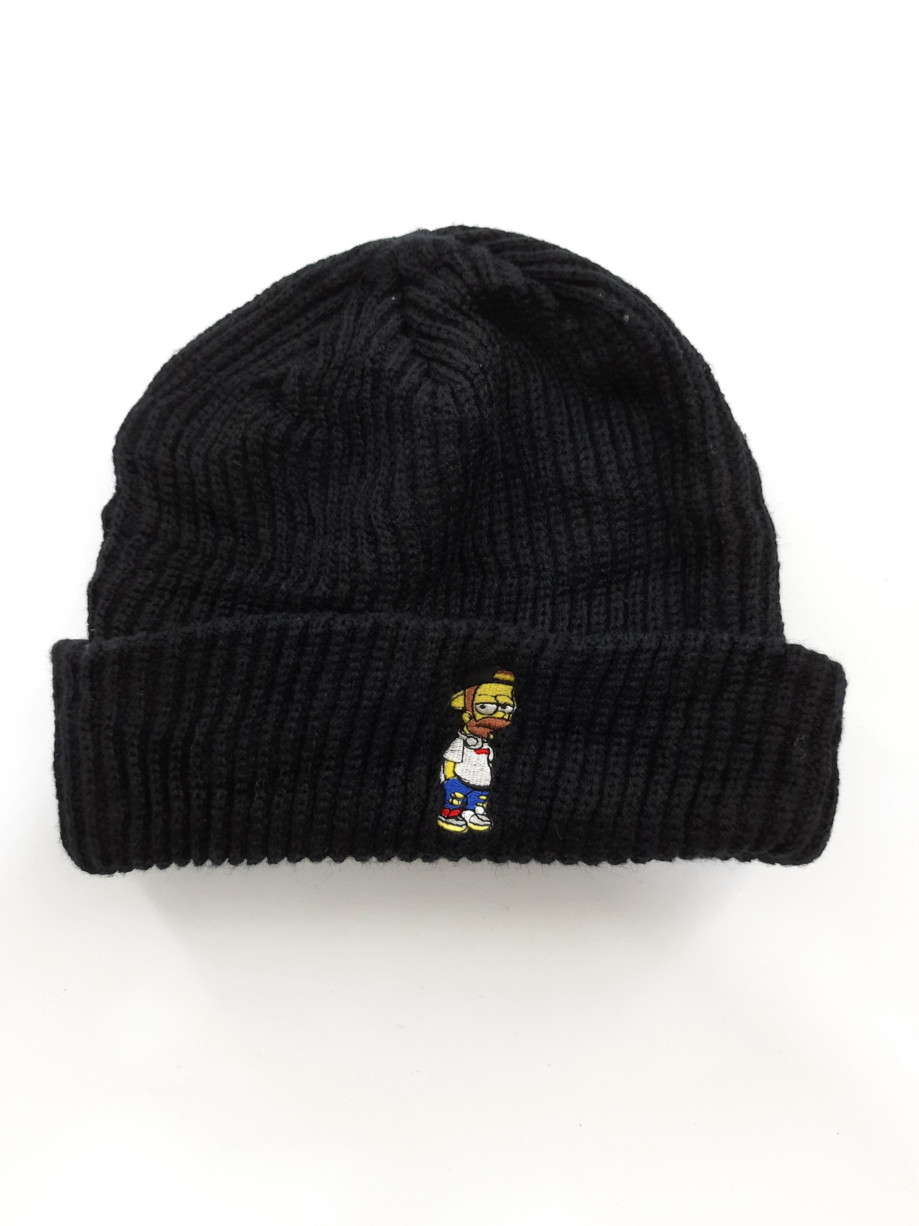 Streetwear × The Simpsons × Vintage The Simpsons Beanie / Hat / Snowcap ...