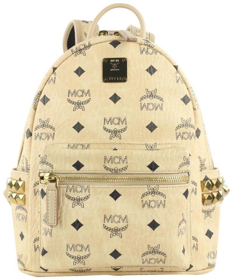 MCM MCM Monogram Visetos Side Stud Mini Stark 76mcm426 | Grailed