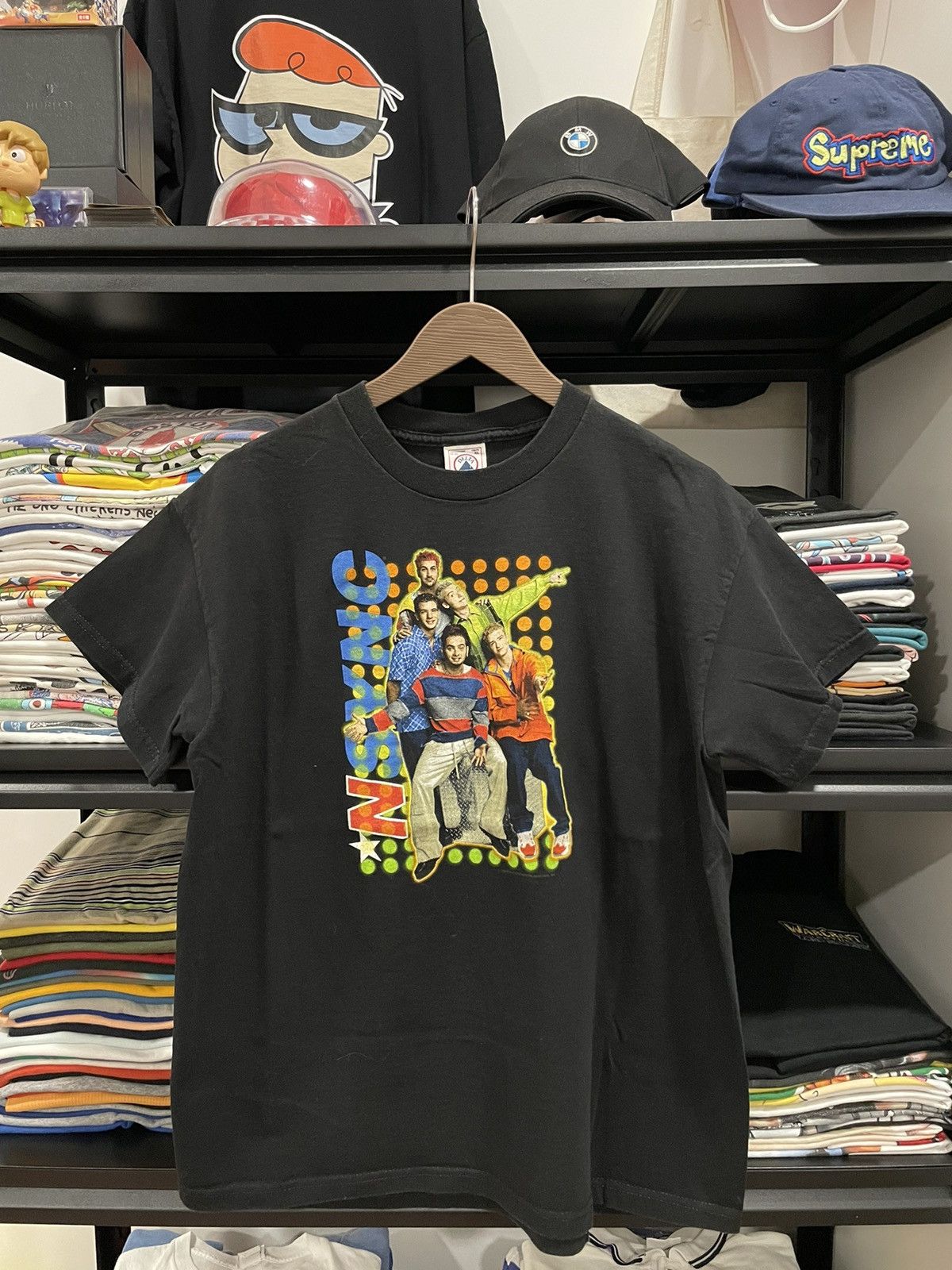 Band Tees × Vintage 90s Nsync Colourful Theme | Grailed