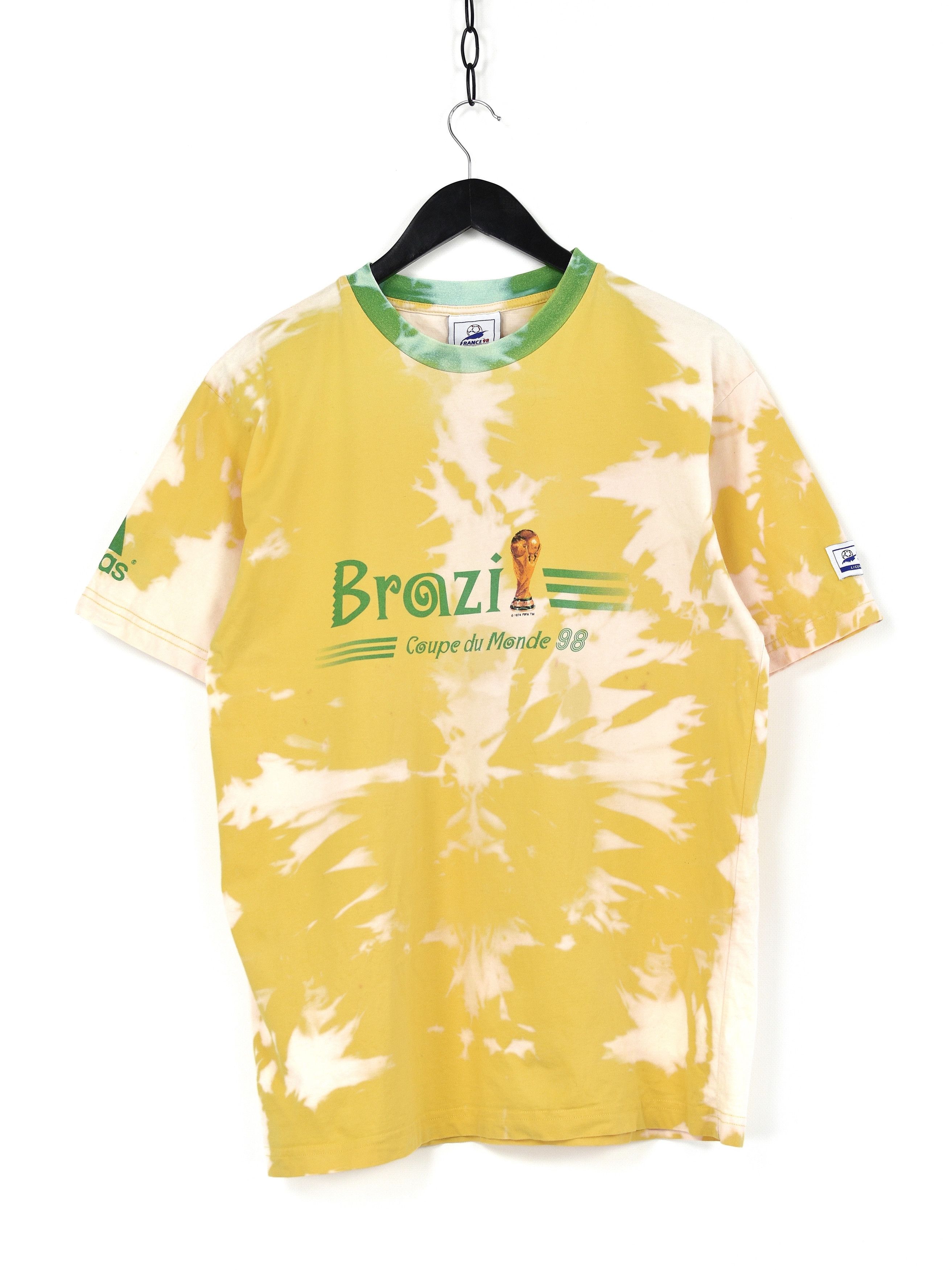 Adidas Vintage Adidas Brazil World Cup 1998 Tee | Grailed