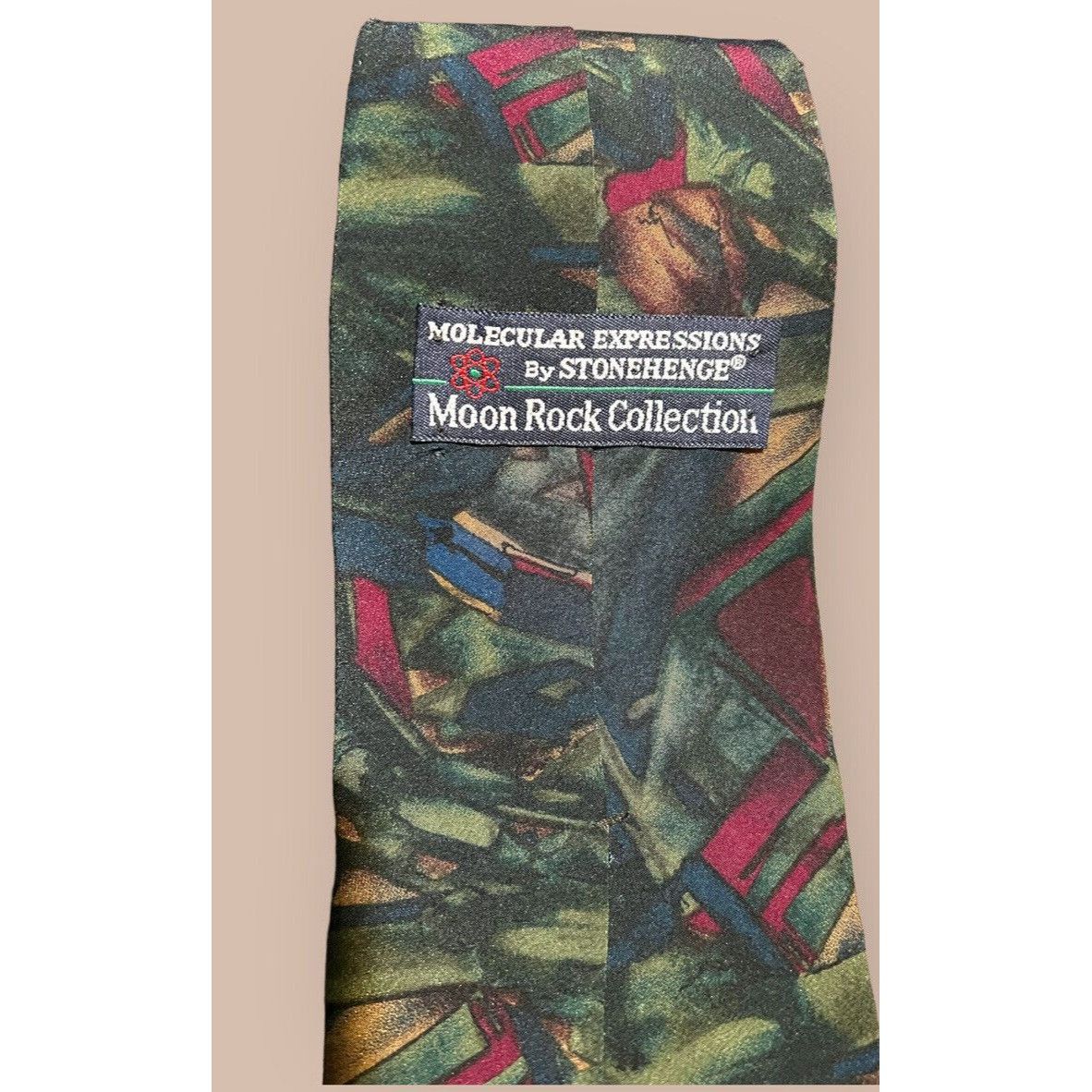 Stonehenge Stonehedge Collectable Mens Tie Moon Rock Collection “Apollo ...