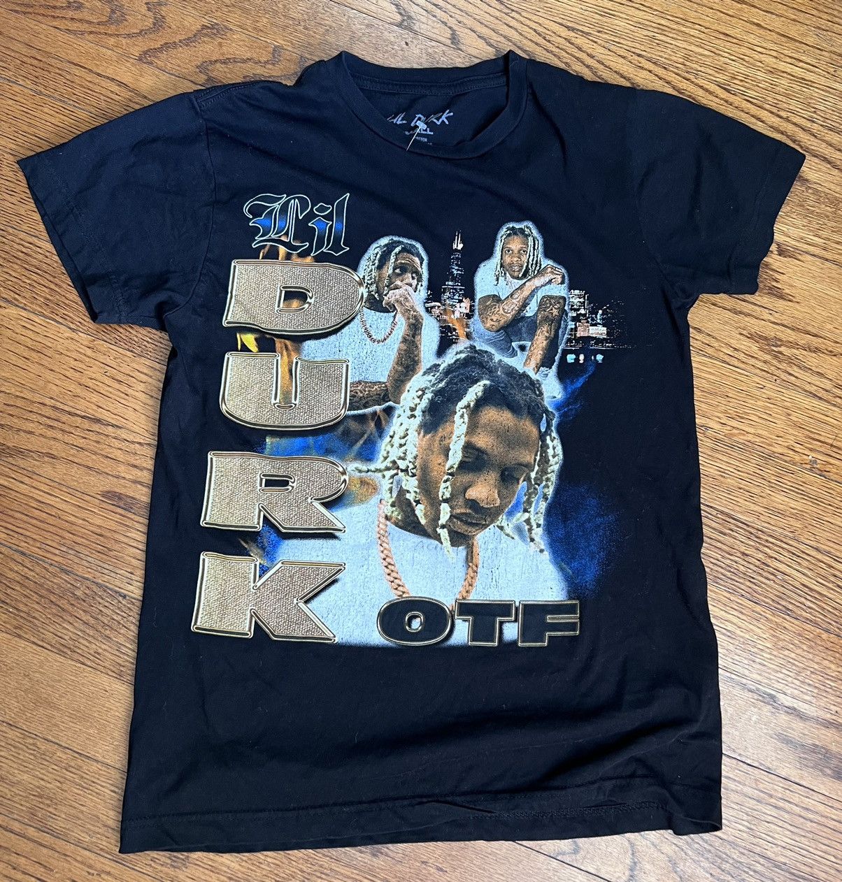 Band Tees × Rare × Streetwear Lil Durk OTF t shirt small | Grailed