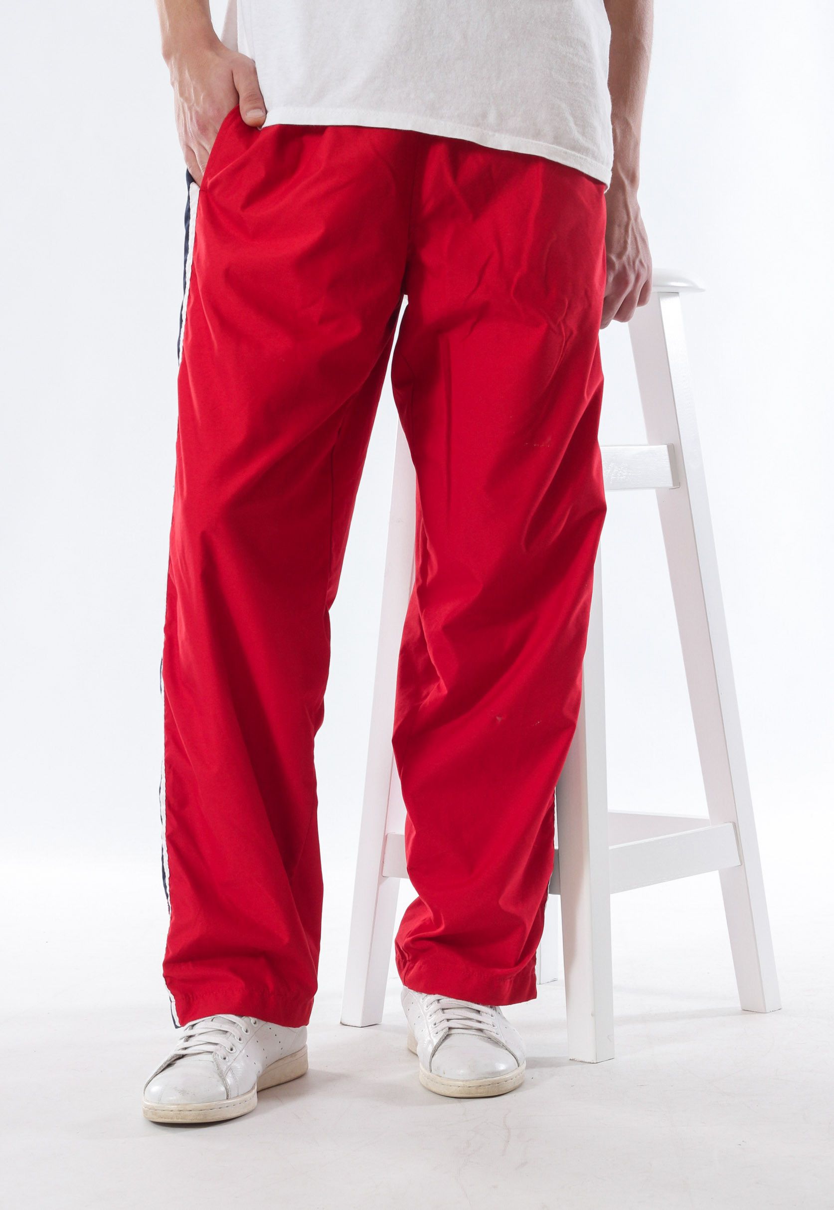 Vintage A2333M - 90s Vintage Mens TOMMY HILFIGER Tracksuit Shell Popper ...