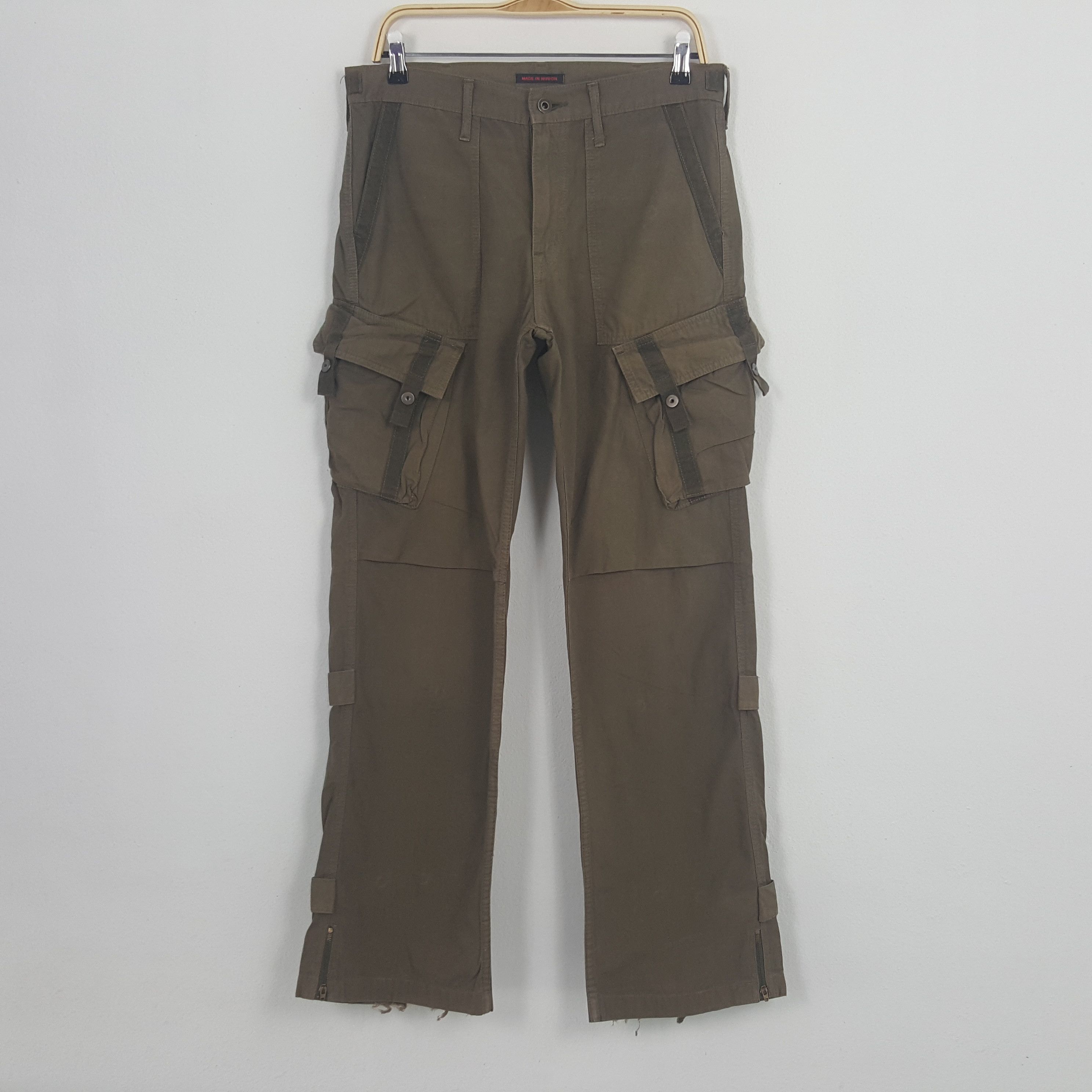 Japanese Brand × Streetwear × Vintage Vintage Blue Way Japanese Cargo ...