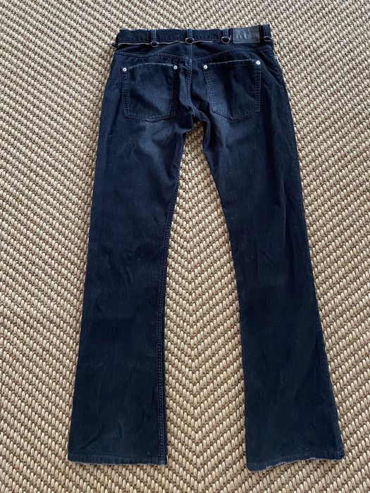 Undercover SS03 'Scab' Distressed Corduroy Flare Jeans | Grailed