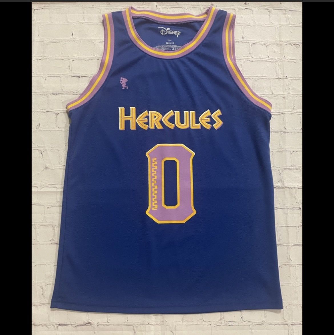 Disney Disney Hercules ‘Hero’ Basketball Jersey sz SM Zero to Hero ...