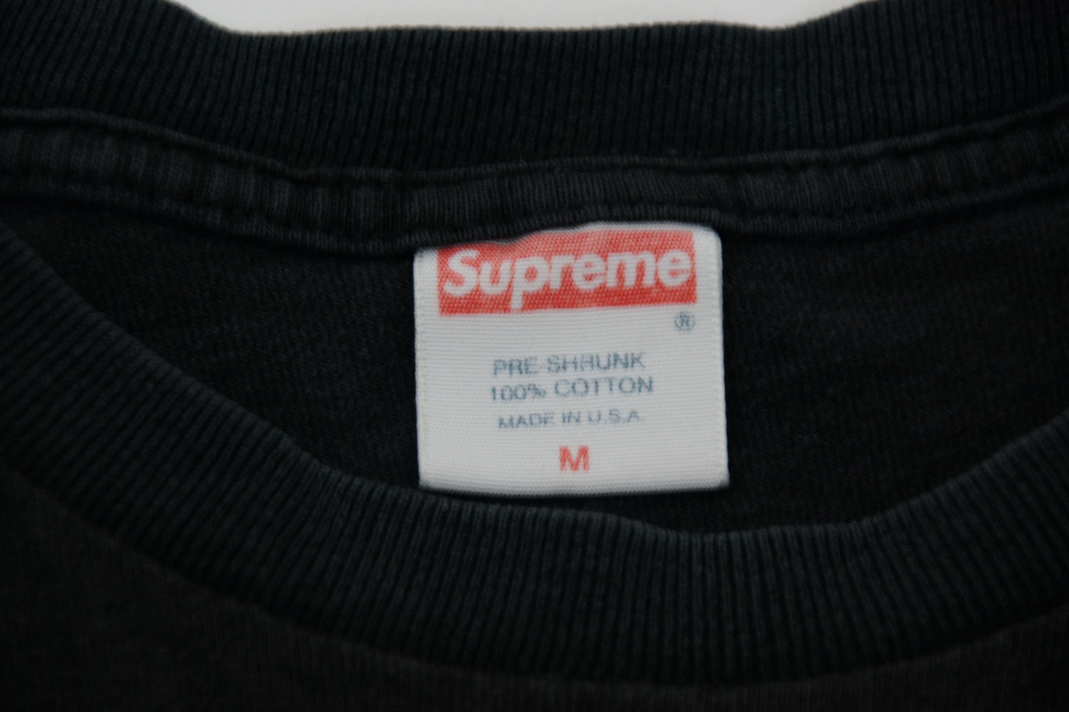 Supreme 2005 Black On Black Box Logo | Grailed
