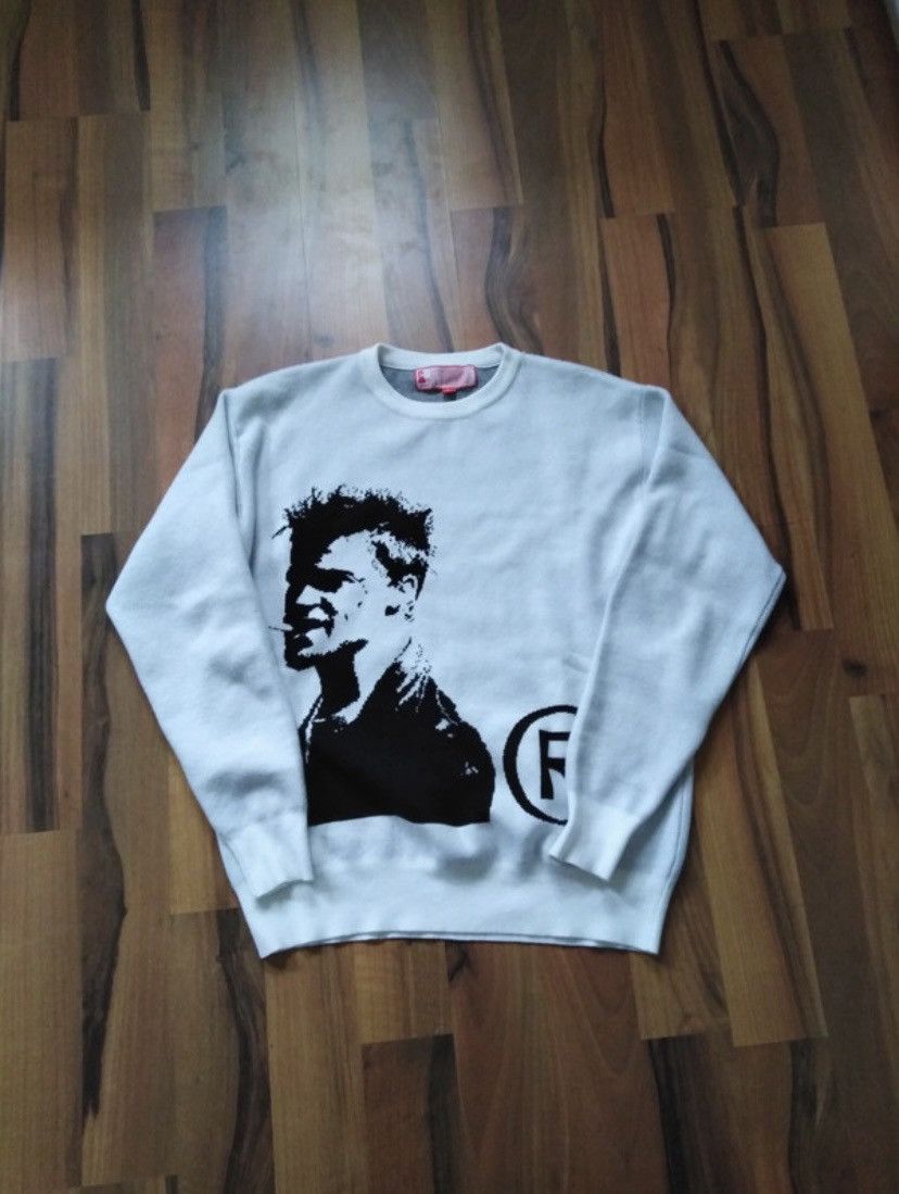 Joy Division Joy Divizn Fight Club Knit - Tyler Durden/Brad Pitt | Grailed