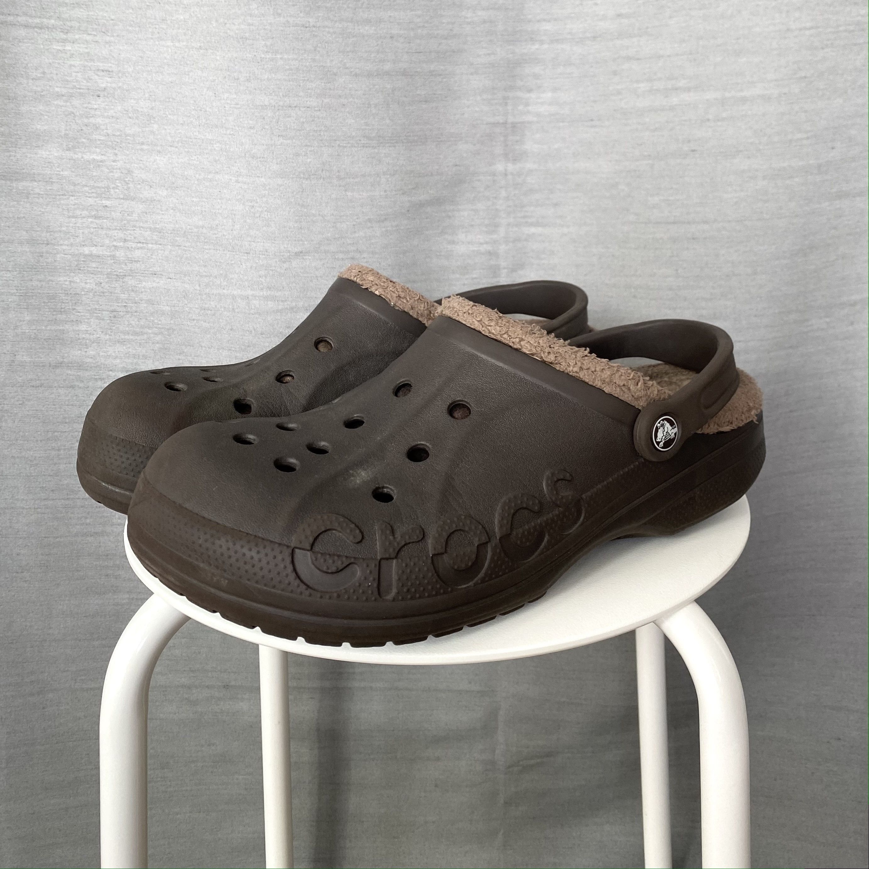 Crocs Crocs Baya Lined Clogs (Espresso/Brown) | Grailed