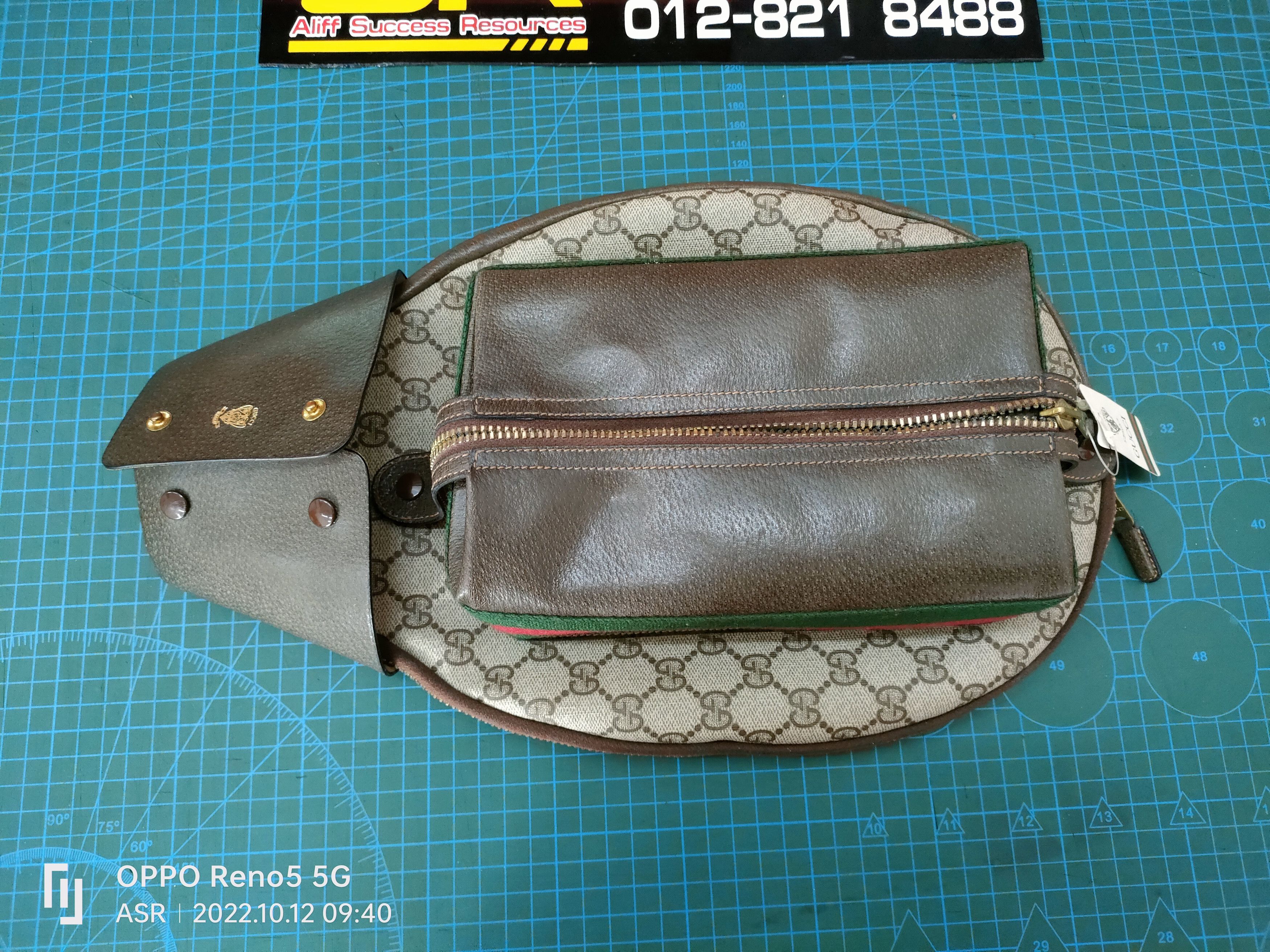 Gucci × Vintage Vintage 70s "GUCCI STYLE" Tennis racquet Case and ...