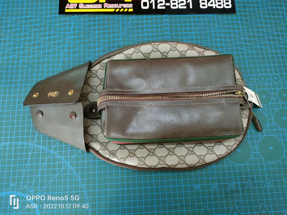 Gucci Vintage 70s "GUCCI STYLE" Tennis racquet Case and racquet | Grailed