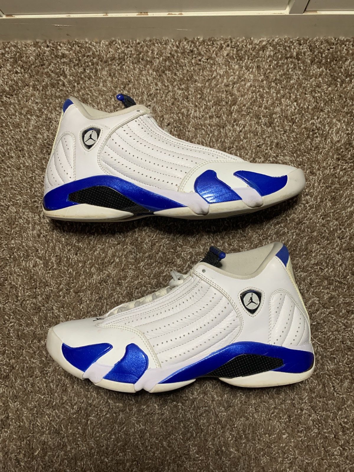 Jordan Brand Nike Air Jordan 14 Retro Hyper Royal Size 9.5 | Grailed