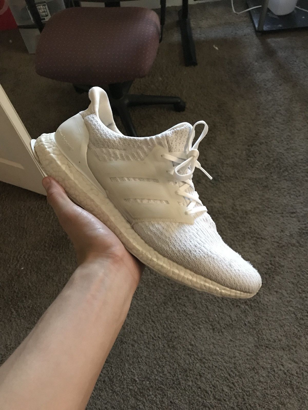 Adidas Triple White Ultra Boost | Grailed