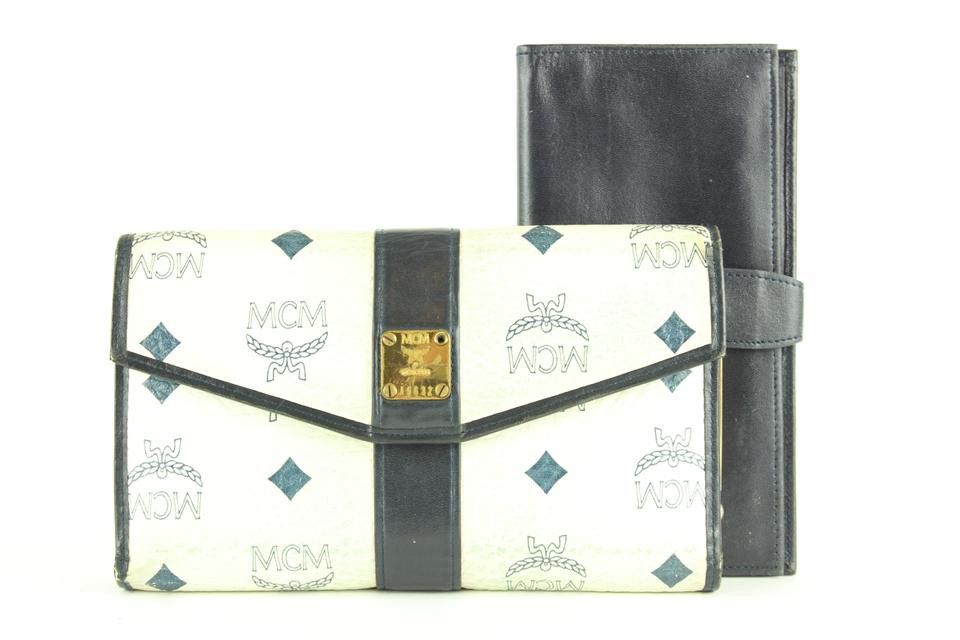 MCM MCM Monogram Visetos Flap Wallet with Insert 1mcm519 | Grailed