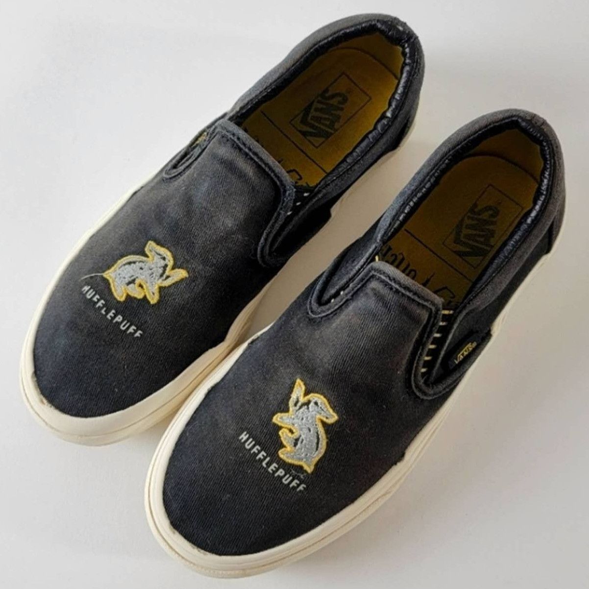 Vans Vans Slip On x Harry Potter HufflePuff Sneakers - 5.5 | Grailed