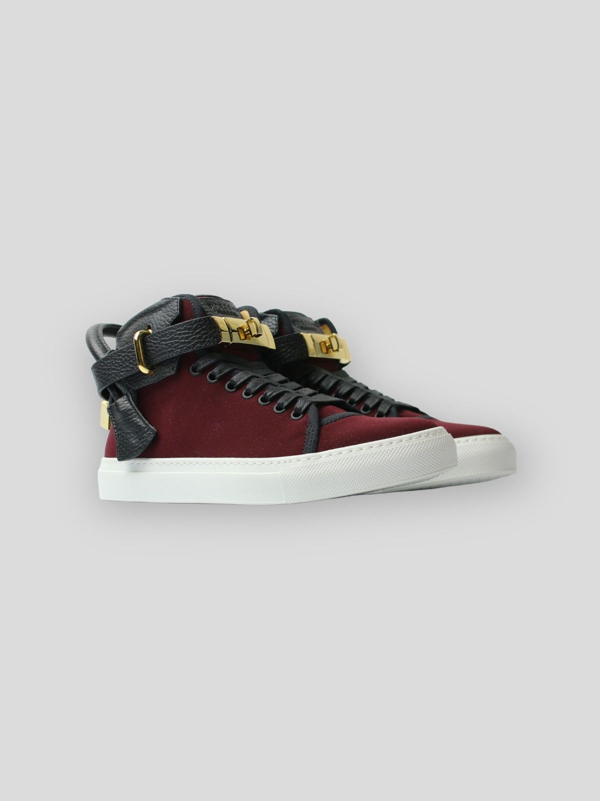 Buscemi Burgundy 100mm Neoprene Sneaker | Grailed