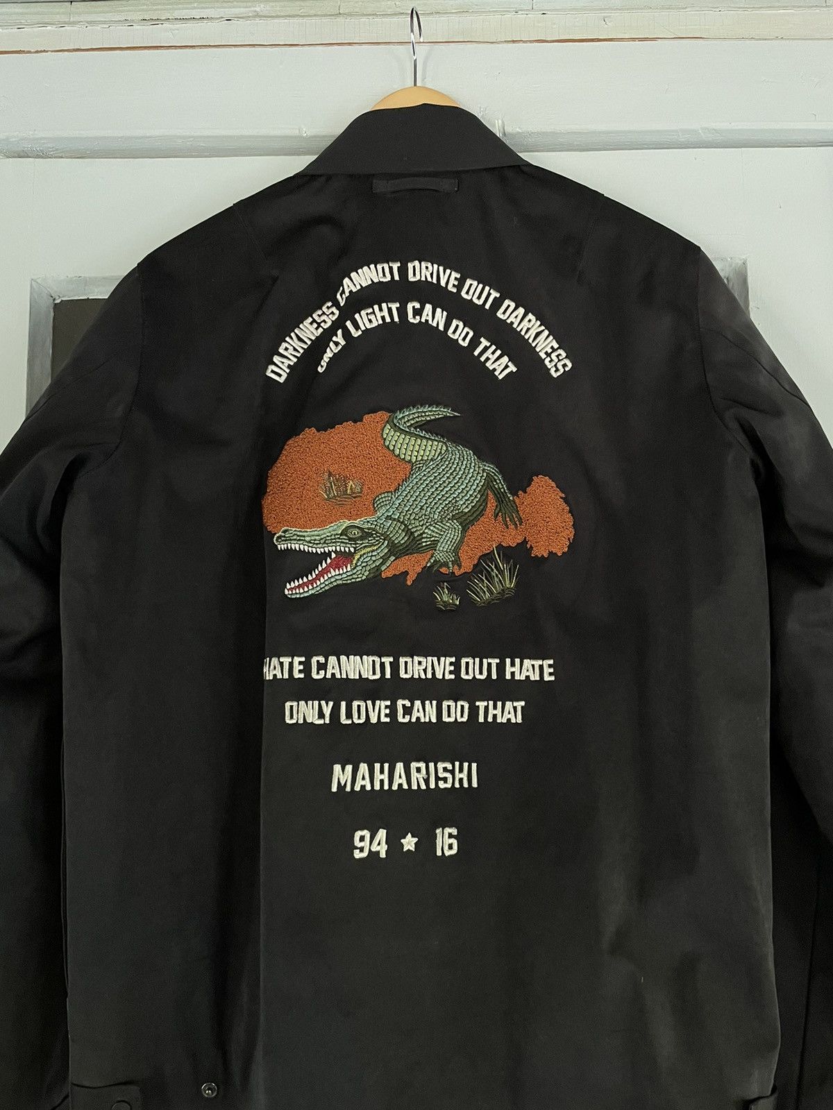 Maharishi MLK embroidered jacket | Grailed