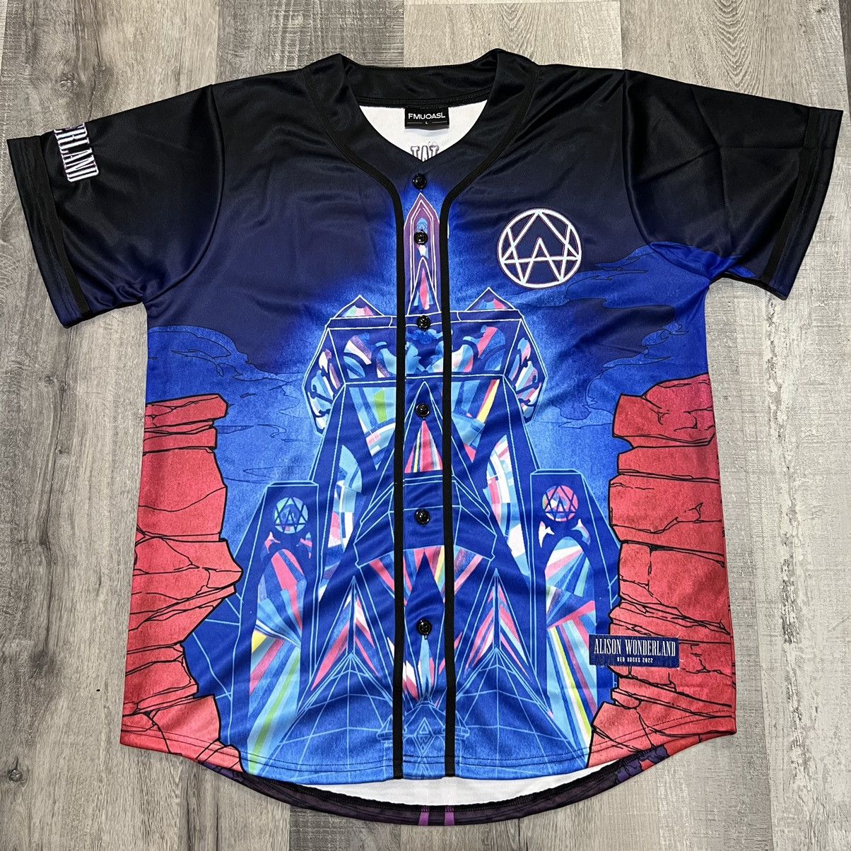 Band Tees Alison Wonderland FMUOASL Temple Of Wonderland EDM Jersey ...
