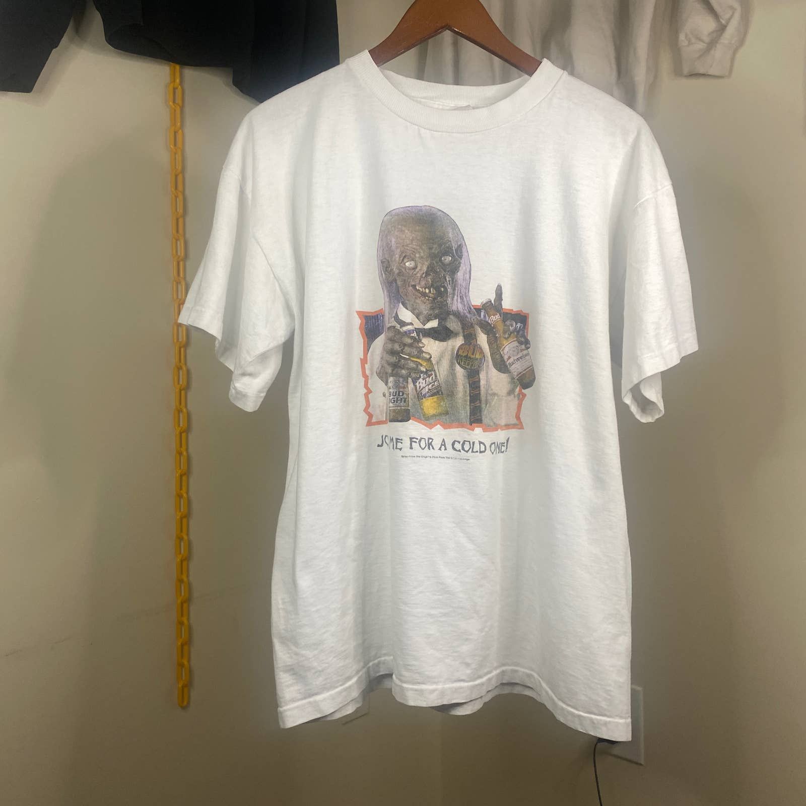 Band Tees × Vintage Vintage Bud Light Tales From The Crypt Keeper Shirt ...