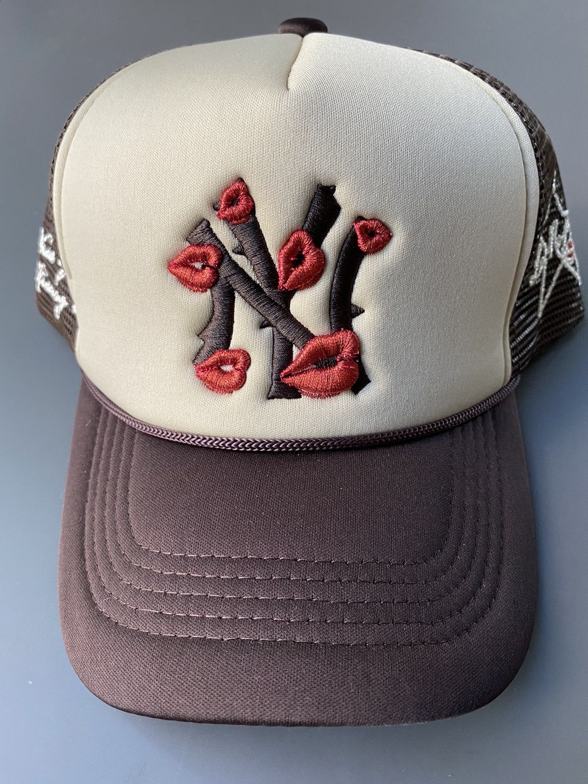 LaRopa La Ropa Trucker Hat NY Brown / Tan | Grailed