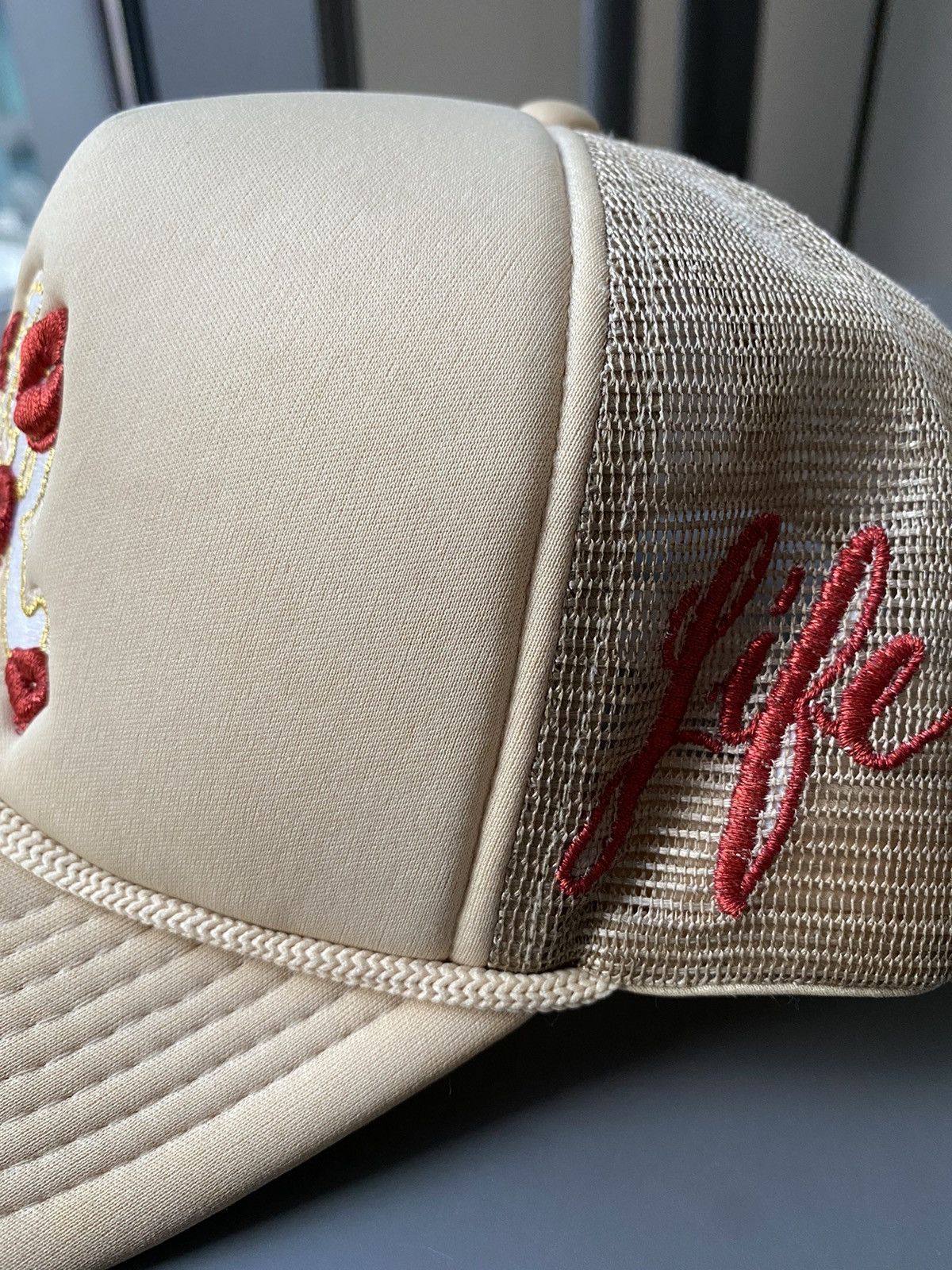 LaRopa La Ropa Tan LR Trucker Hat | Grailed