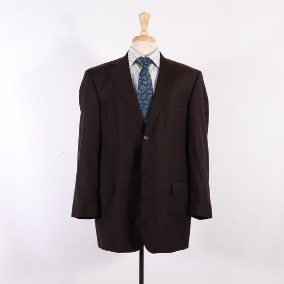 Zanetti Zanetti 42R Brown Sport Coat Blazer Suit Jacket L256 | Grailed