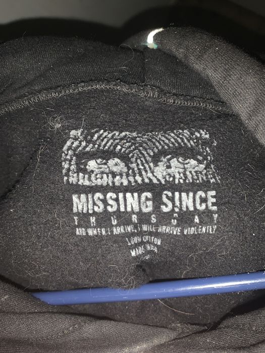 Missing Since Thursday Missing since Thursday lightning hoodie | Grailed