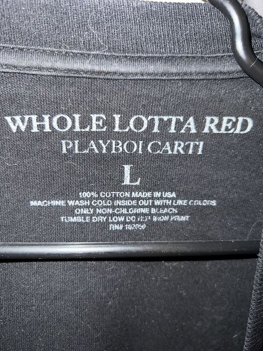 Playboi Carti Crossed middle fingers Playboi Carti tshirt | Grailed