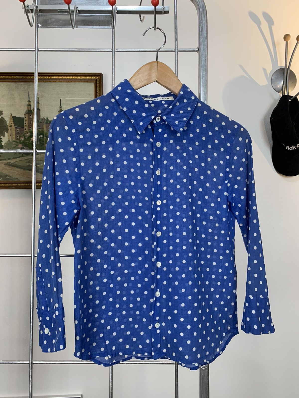 Issey Miyake × Sunao Kuwahara Sunao kuwahara Issey Miyake Polka Dot Shirt | Grailed