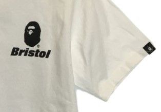 Bape Short Sleeve T-Shirts White Monkey Logo Printed Cotton | Grailed