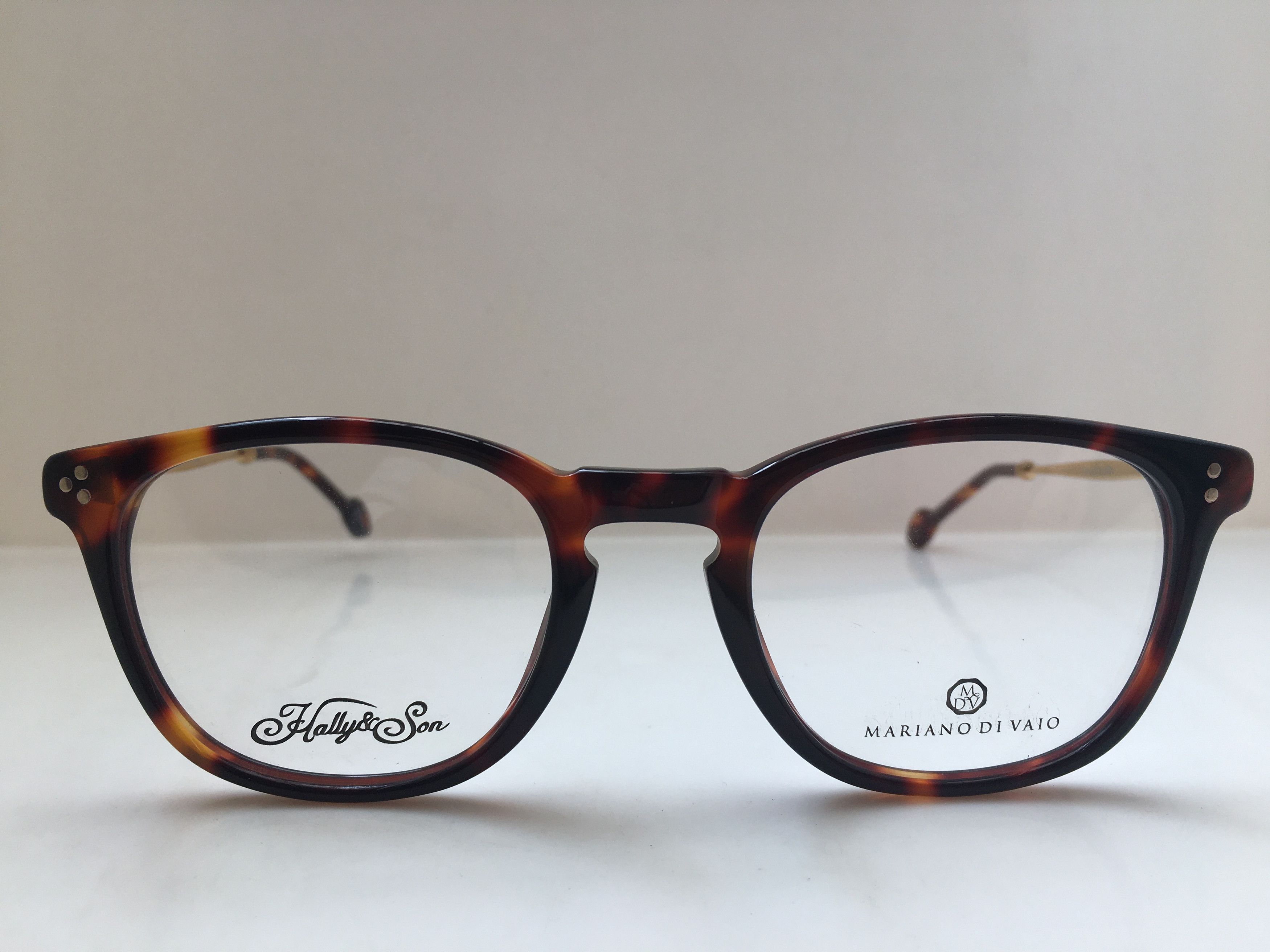 Vintage Hally & son Tortise Keyhole Bridge Eyeglasses Frame | Grailed