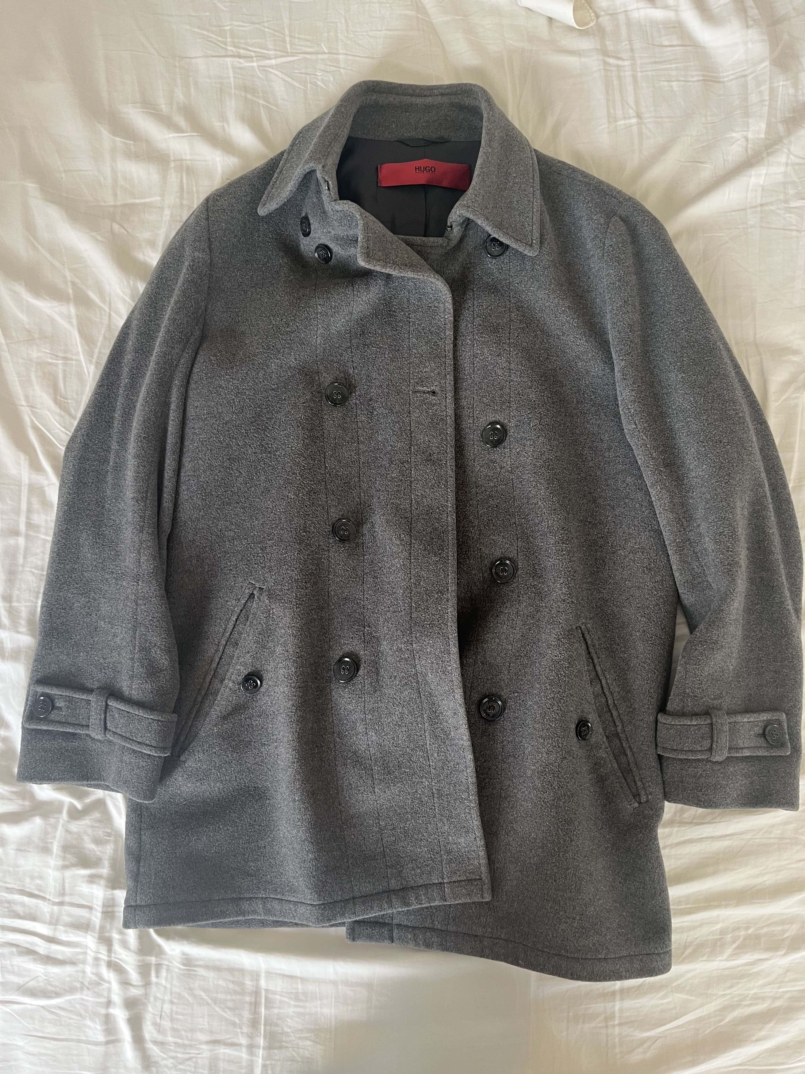 Hugo Boss Cashmere blend wool coat | Grailed