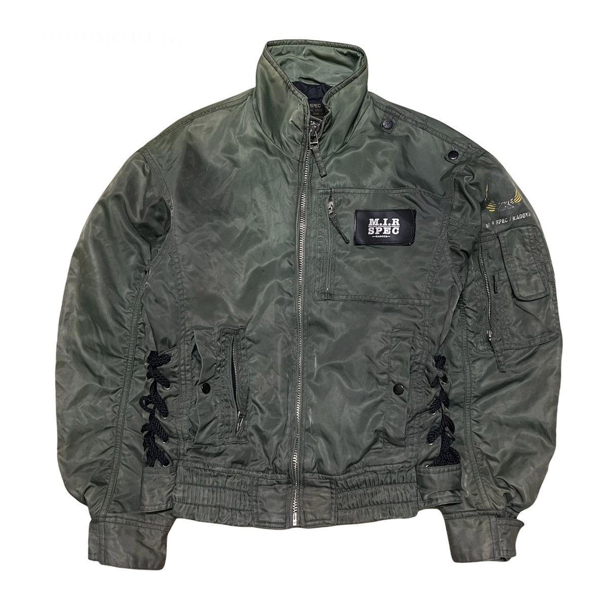 Military Military Interaction Riders Bomber Style Jacket | Grailed