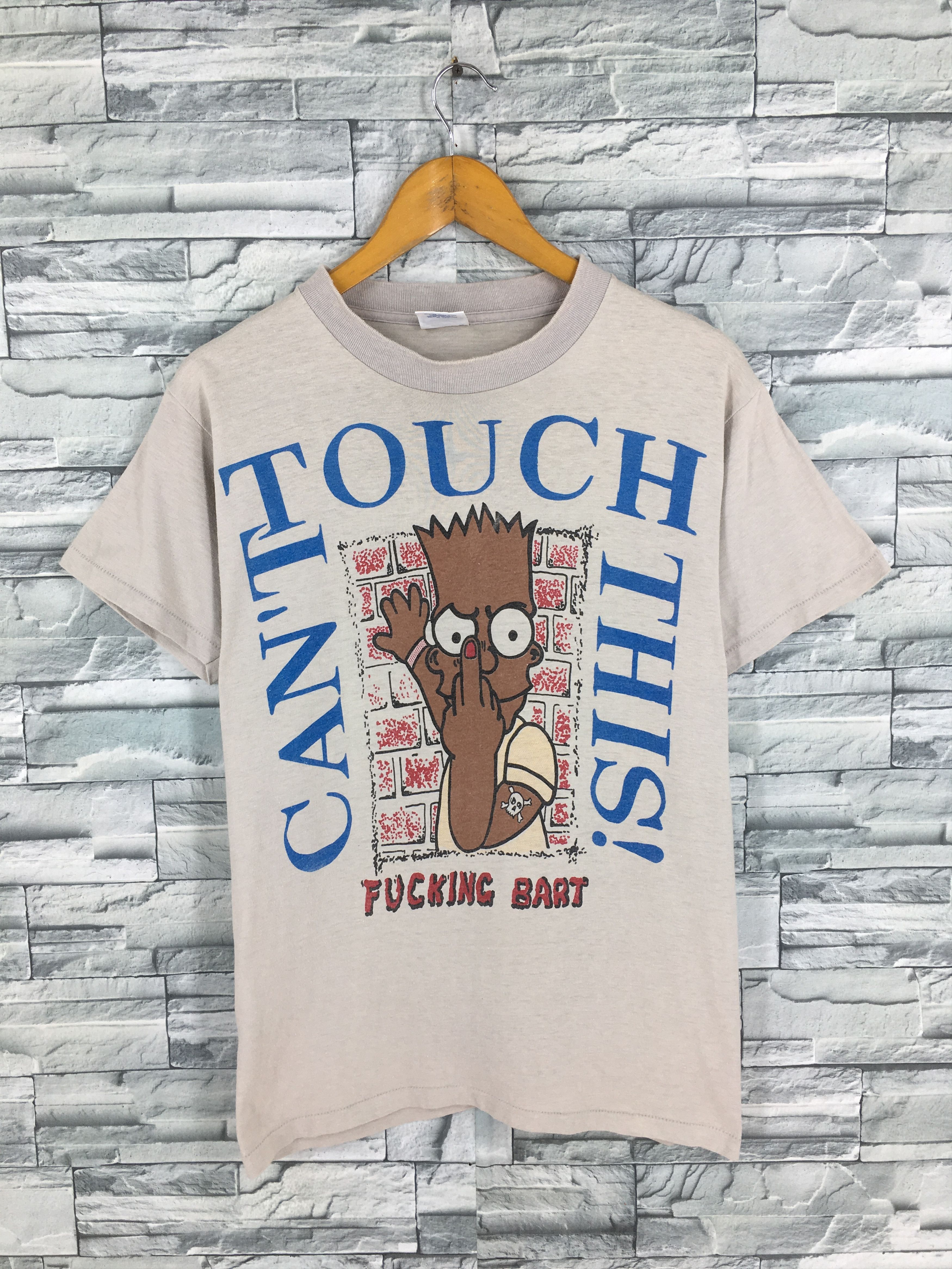 The Simpsons × Vintage Vintage Bootleg Bart Simpson Cartoon Skater T ...