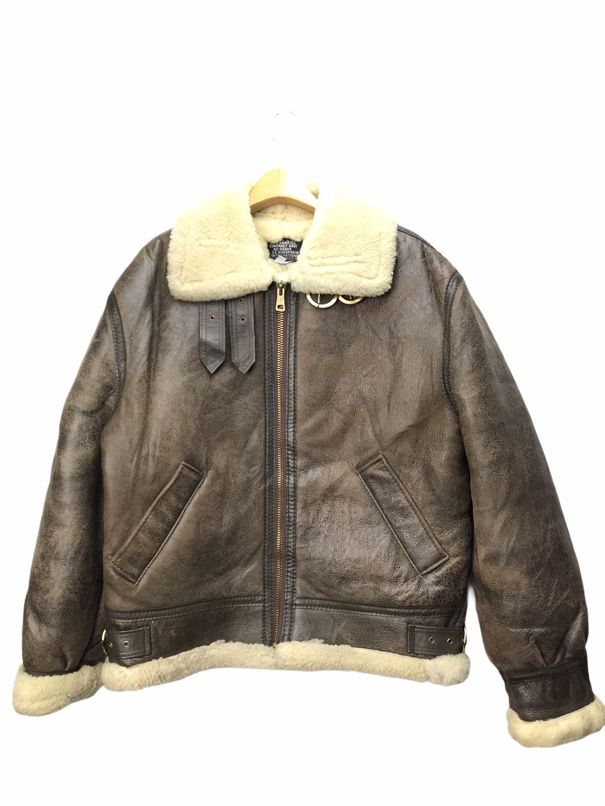 Vintage VINTAGE BOMBER JACKET TYPE-B3 Damage Style | Grailed