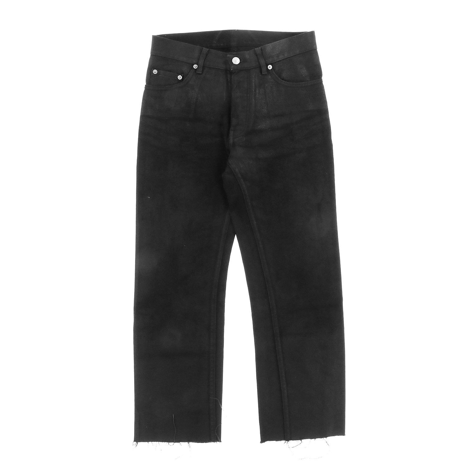 Helmut Lang 1998 COATED BLACK DENIM | Grailed Helmut Lang 1998 COATED BLACK DENIM | Grailed