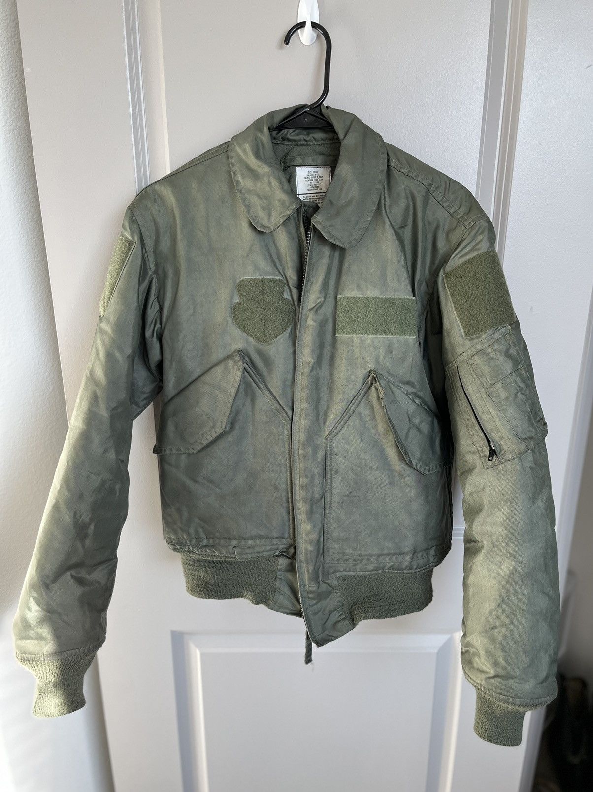 Military × Vintage Cropped Mil Surp Bomber | Grailed