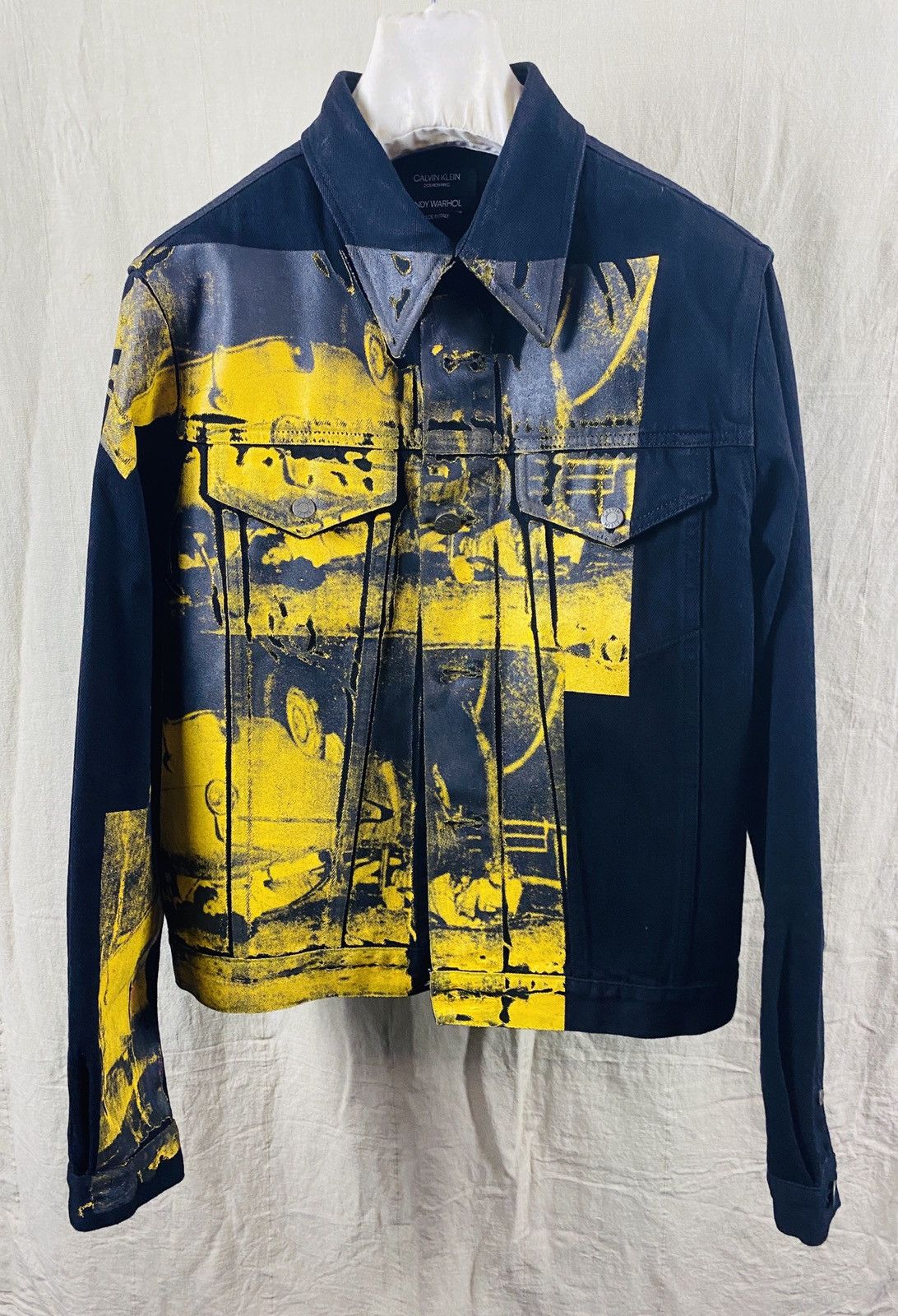 Calvin Klein 205W39NYC × Raf Simons SS18 screen printed jacket x Andy ...