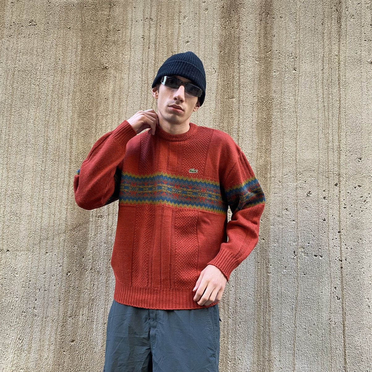 Lacoste × Streetwear × Vintage Vintage Lacoste knit sweater Spain | Grailed