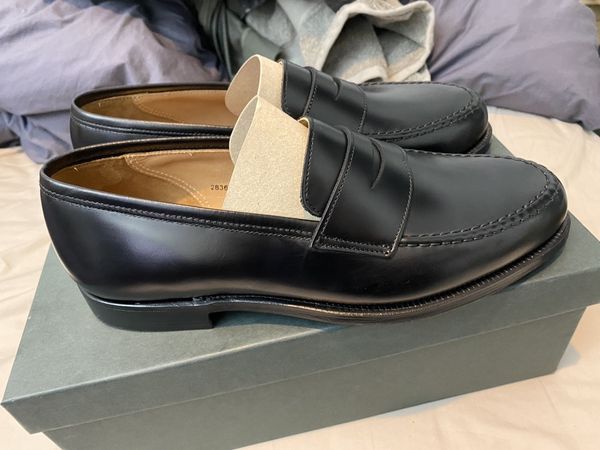 Crockett & Jones Crockett & Jones Boston Penny Loafer Black | Grailed