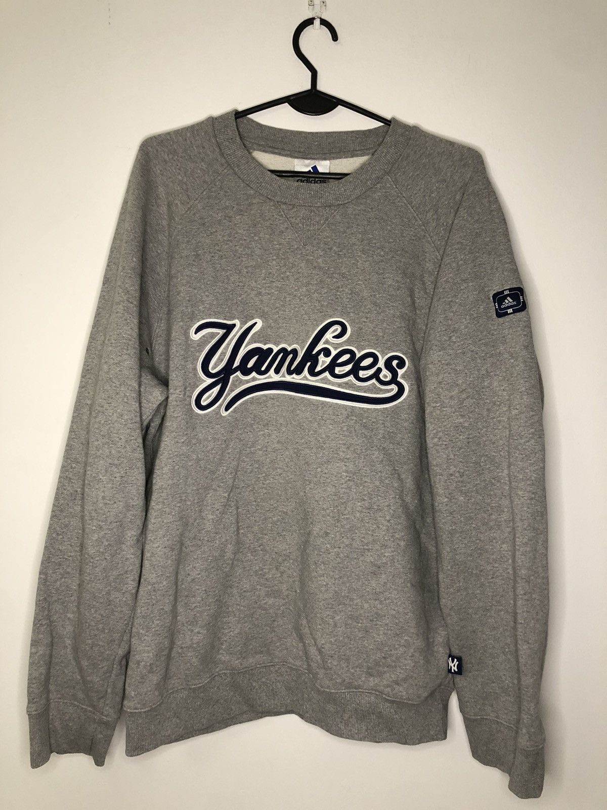 Adidas Vintage Adidas New York Yankees Sweatshirt Big Logo Crewneck ...