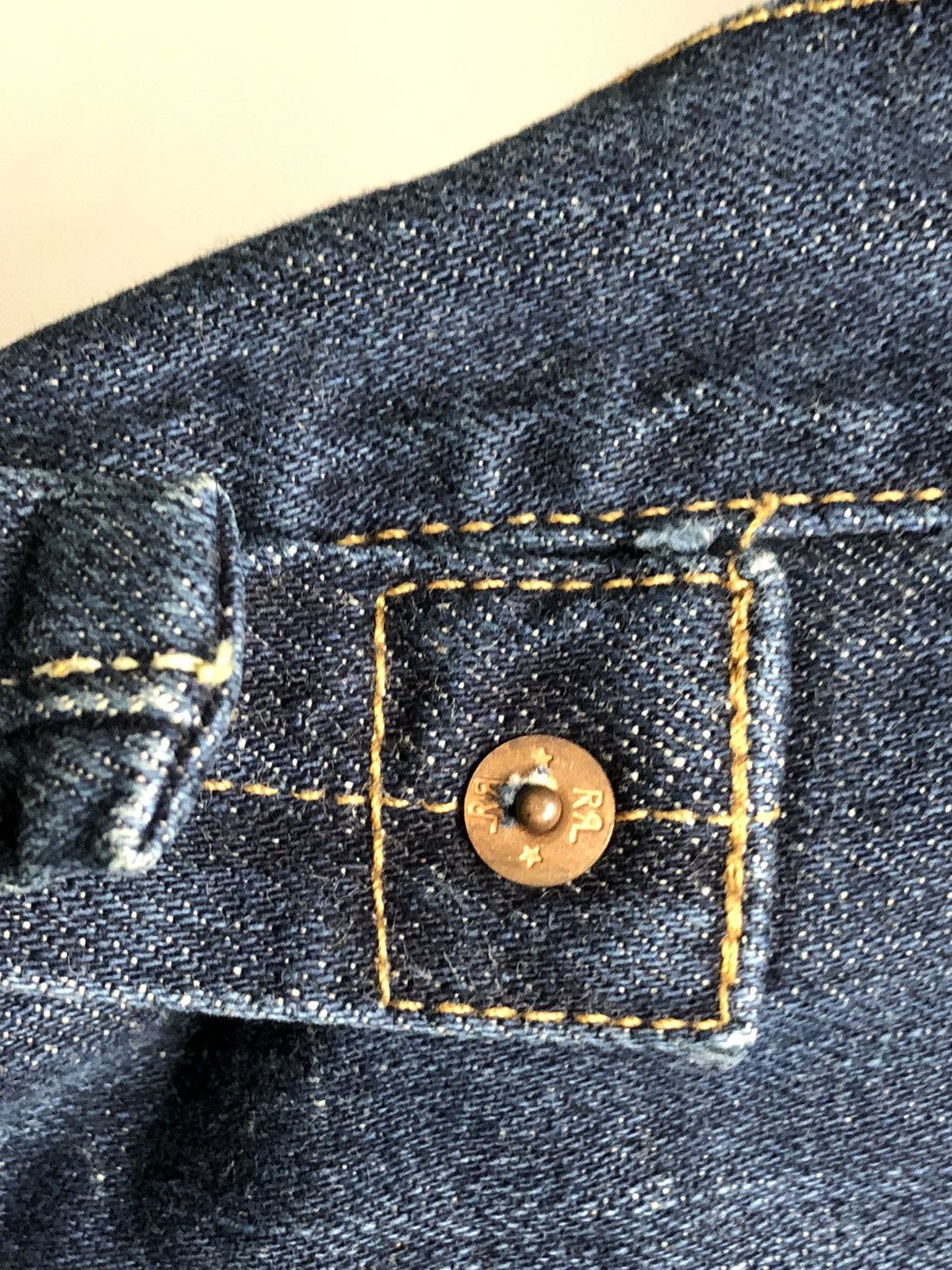 Polo Ralph Lauren × RRL Ralph Lauren RRL Buckle Back Jeans | Double RL ...