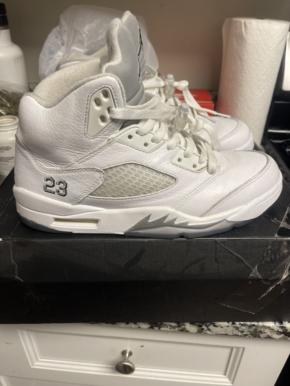 Jordan Brand Metallic Jordan 5 | Grailed